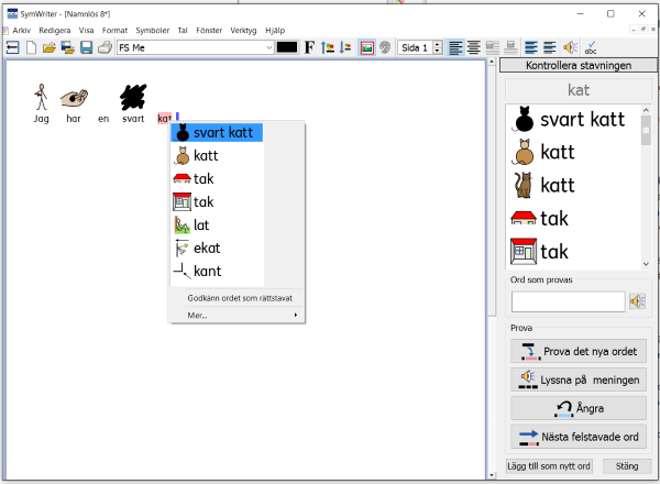 SymWriter 2 - Symbolbruket
