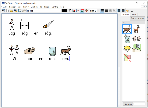 SymWriter 2 - Symbolbruket